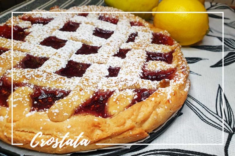Italian Crostata recipe with raspberry jam - Prepare your Plates