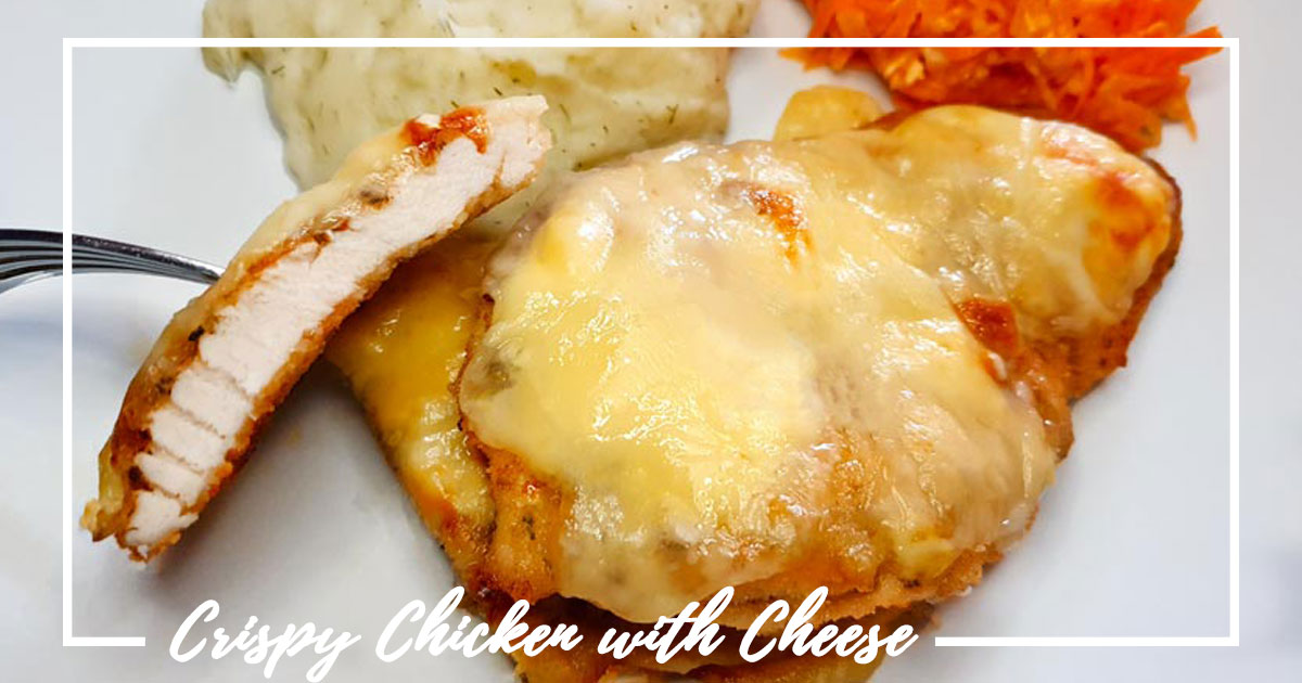 Panko Breaded Chicken Recipe With Cheese