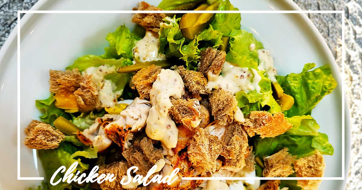 Delicious Caesar-Style Chicken Salad Recipe - Prepare your Plates